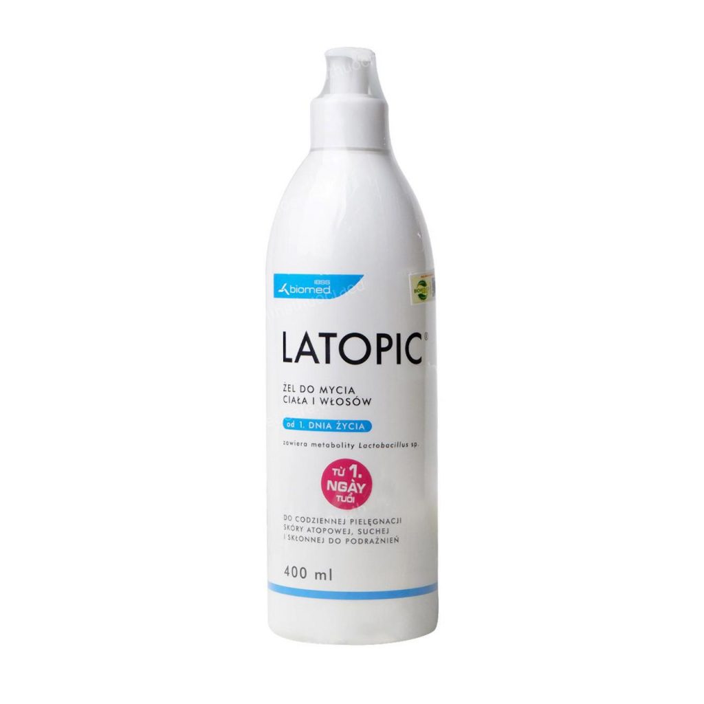 Kem dưỡng ẩm, dịu ngứa da dị ứng, kích ứng Latopic Face and Body Cream ...